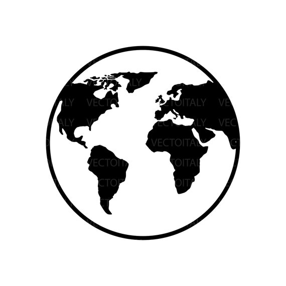 Wereldbol Omtrek Png