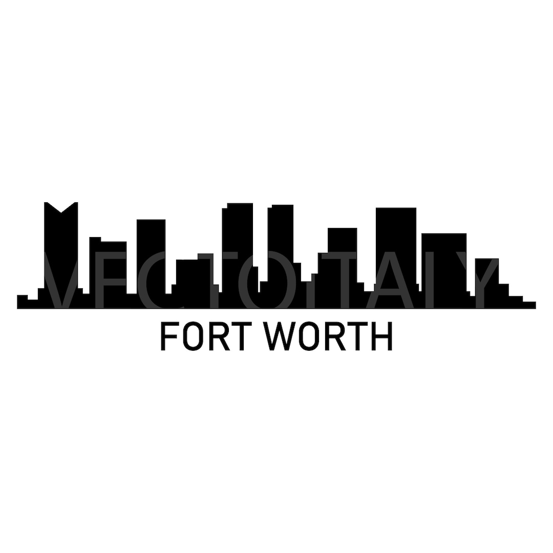 Skyline Fort Worth Illustrated in Vector and Available in SVG, PDF, Eps ...