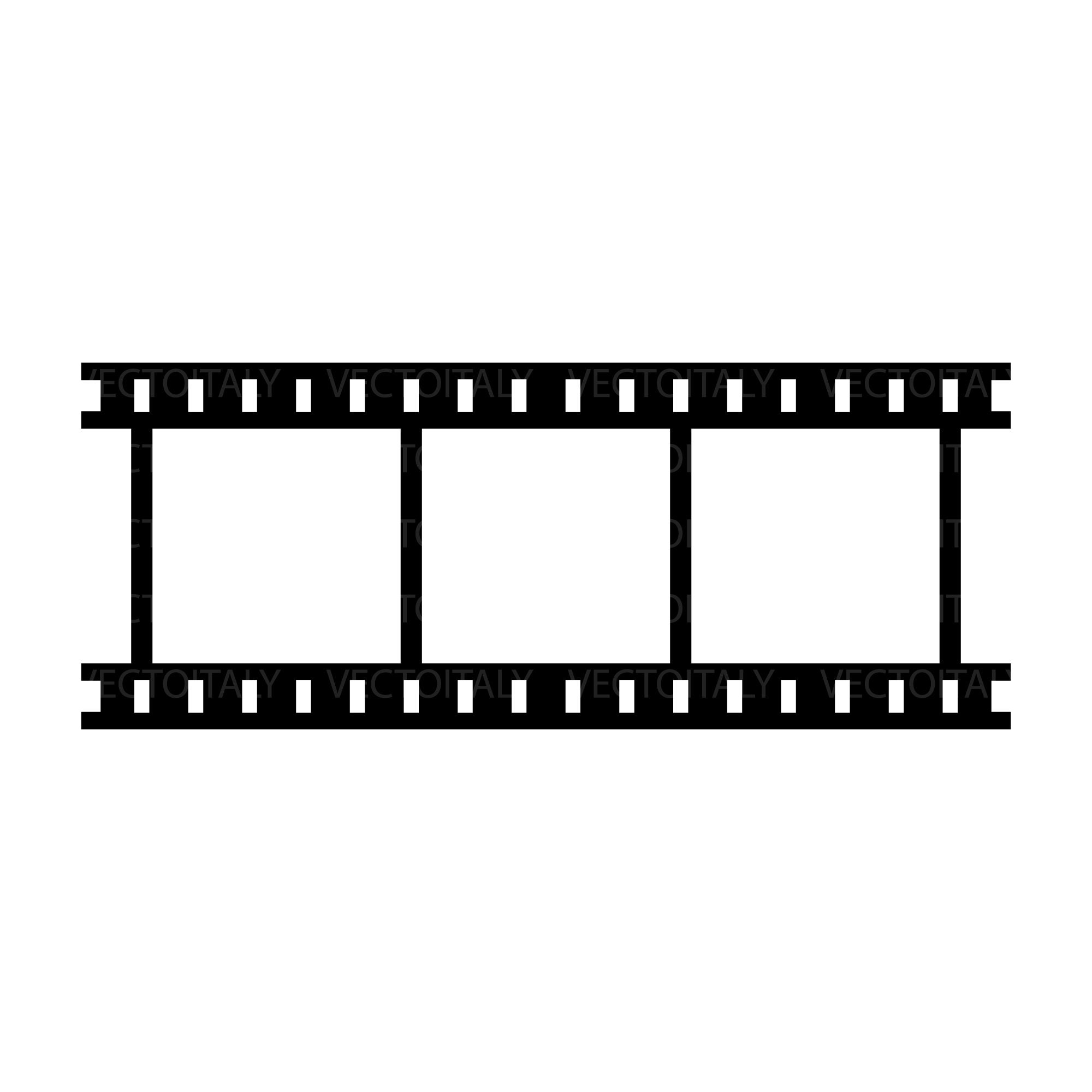 FILM STRIP SVG, Movie Filmstrip Svg, Picture Frame Svg, Camera Reel Svg ...