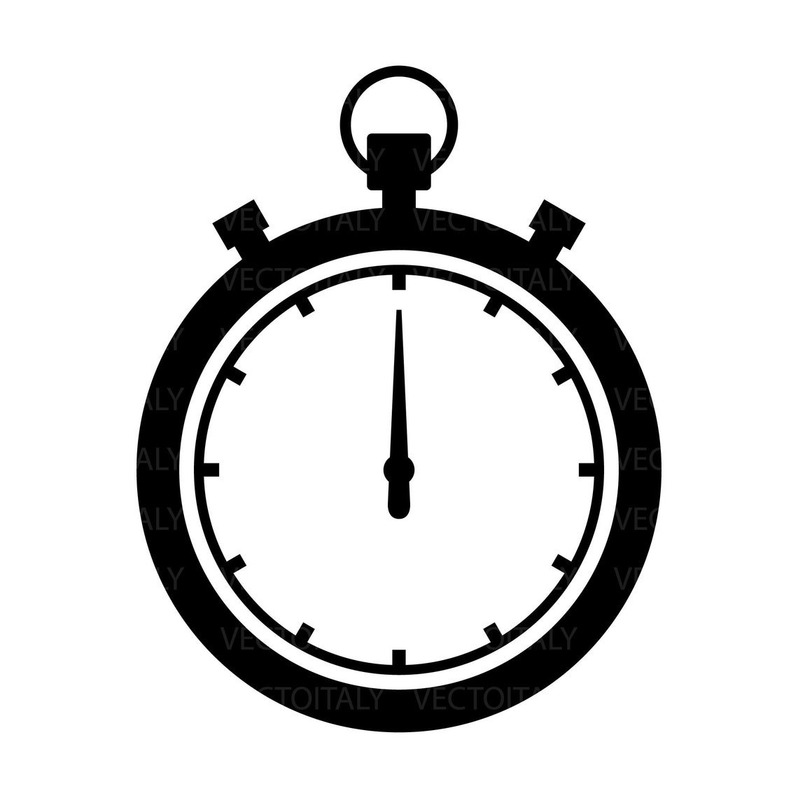 Stopwatch Illustrated in Vector and Available in SVG, PDF, Eps, Png ...