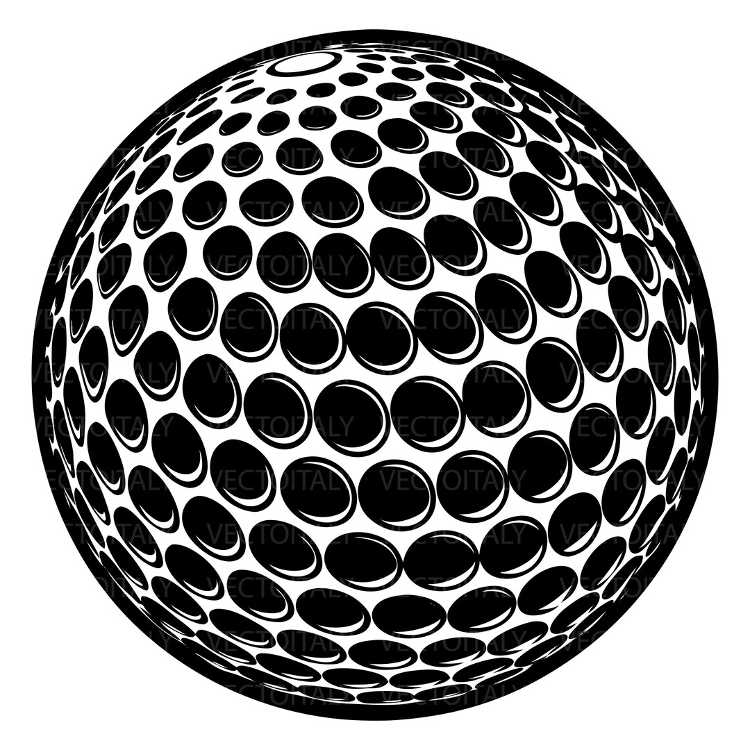 Golf Ball SVG, Golf Svg, Golf Ball Clipart, Golf Ball Files for Cricut ...