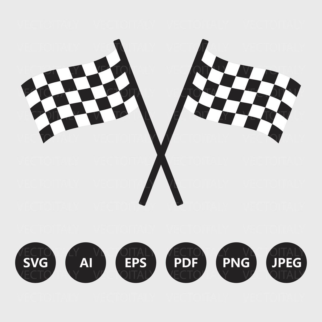 Racing Flag SVG, Race Flag, SVG (layered), PNG, Pdf, Eps Format, Cricut ...
