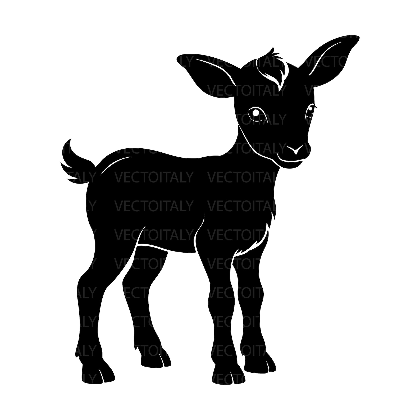 Baby Goat Clip Art Printable Clipart Clip Art Baby Goat Picture Png ...
