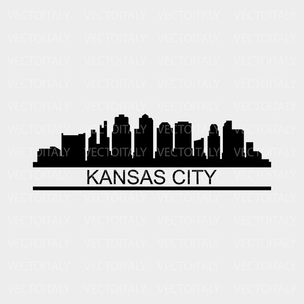 Kansas City Vector - Etsy