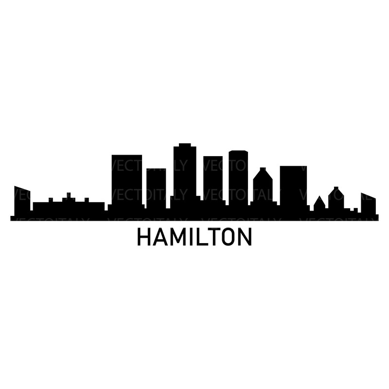 Hamilton Silhouette - Etsy UK