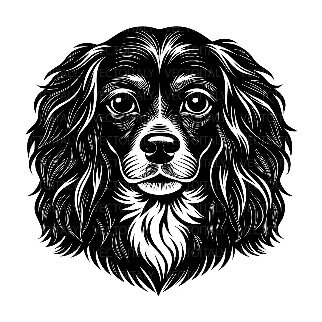 Cavalier King Charles Spaniel Svg, Cavalier Svg, Dog Svg, Cavalier King ...