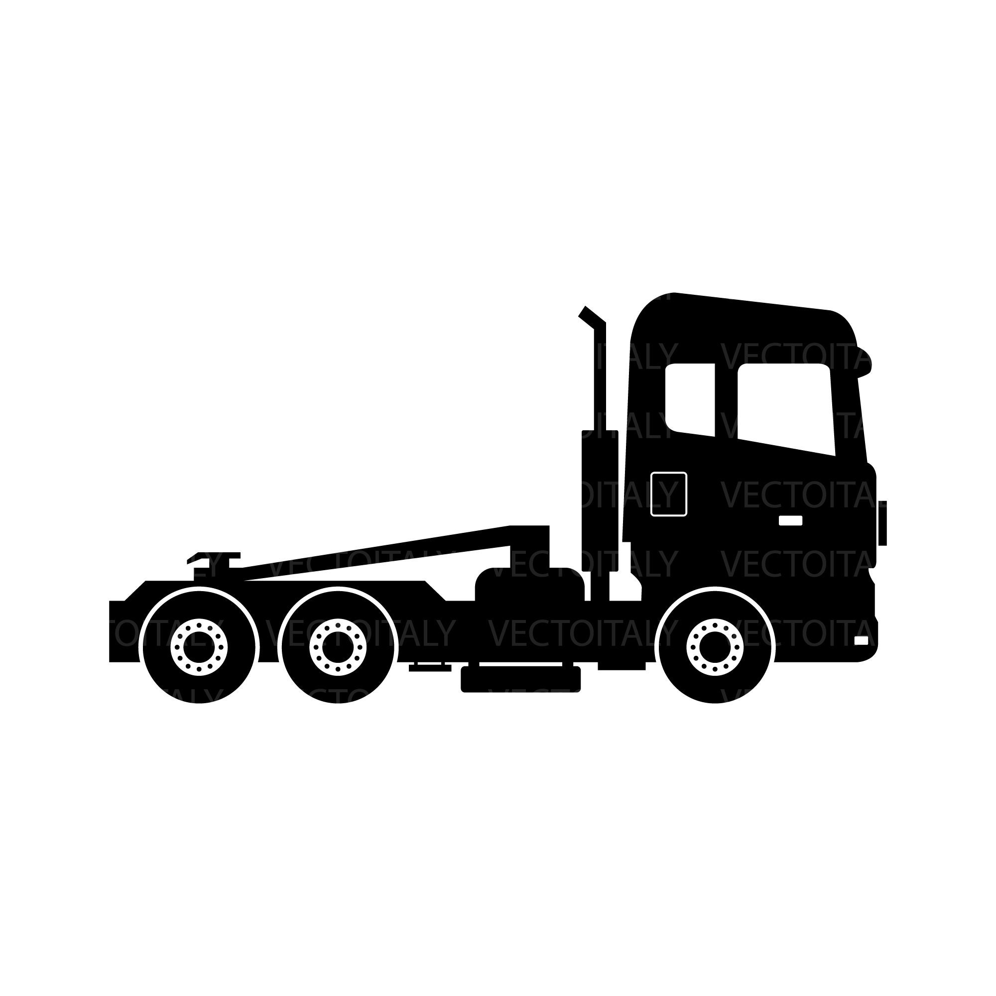 Semi Truck Svg, Semi Truck Clipart, Semi Truck Cricut, Semi Truck ...