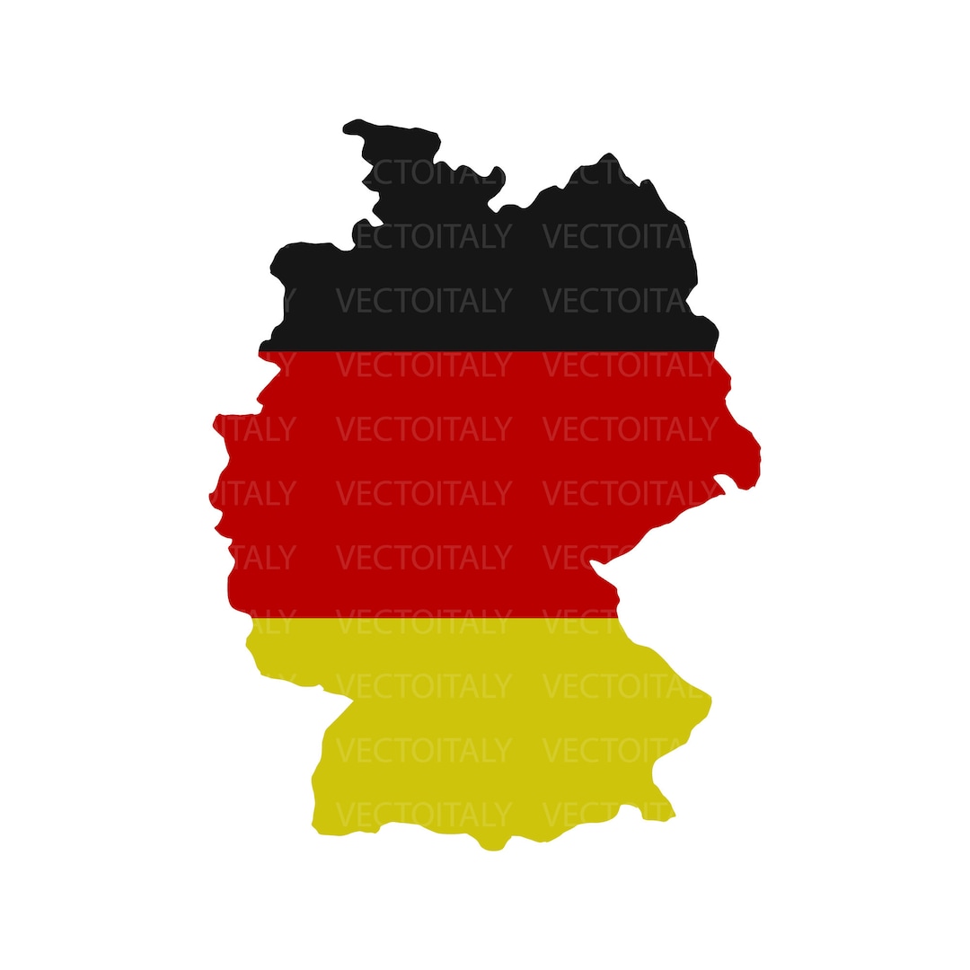 Germany Map Germany German Flag Cricut Files Cut Files SVG PNG Vector ...