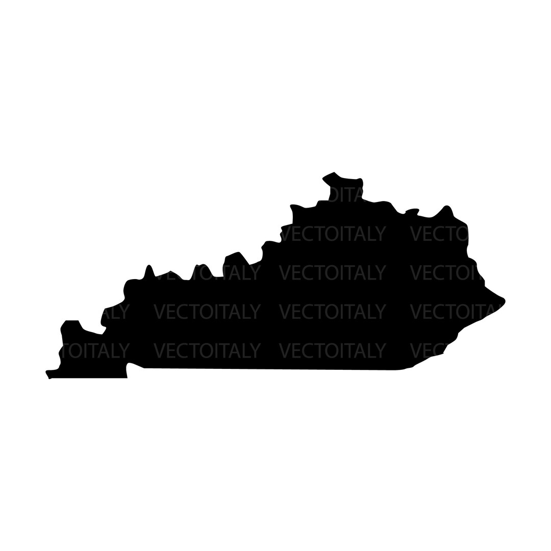 Kentucky SVG Files, Kentucky Cut Files, United States of America Vector ...