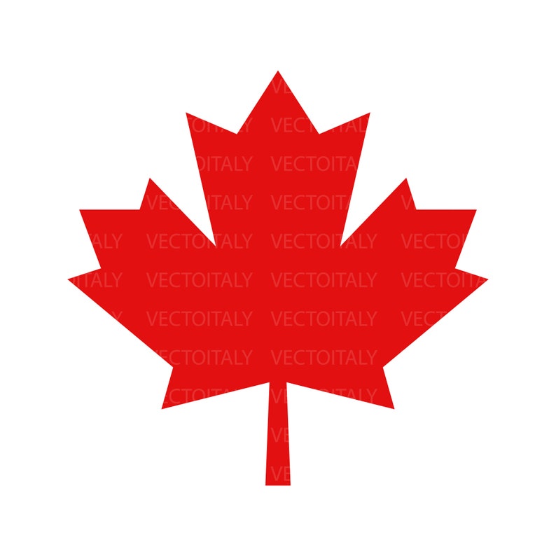 Canadian Maple Leaf SVG, Canada Svg, Jpg, Eps, Pdf, Cut Files for ...