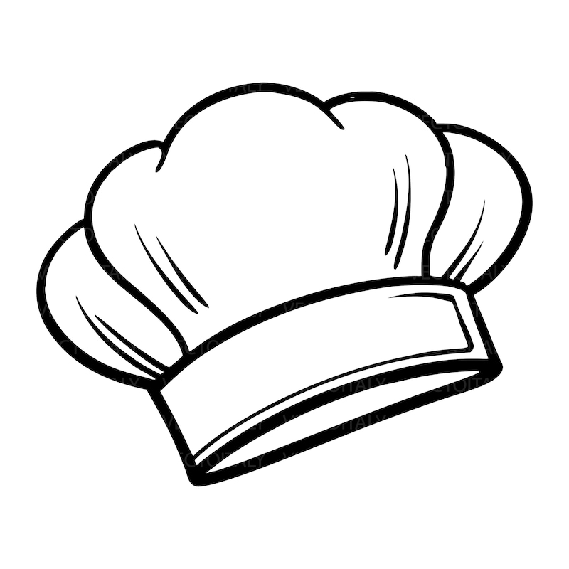 Laser File of Chefs Hat - Etsy UK
