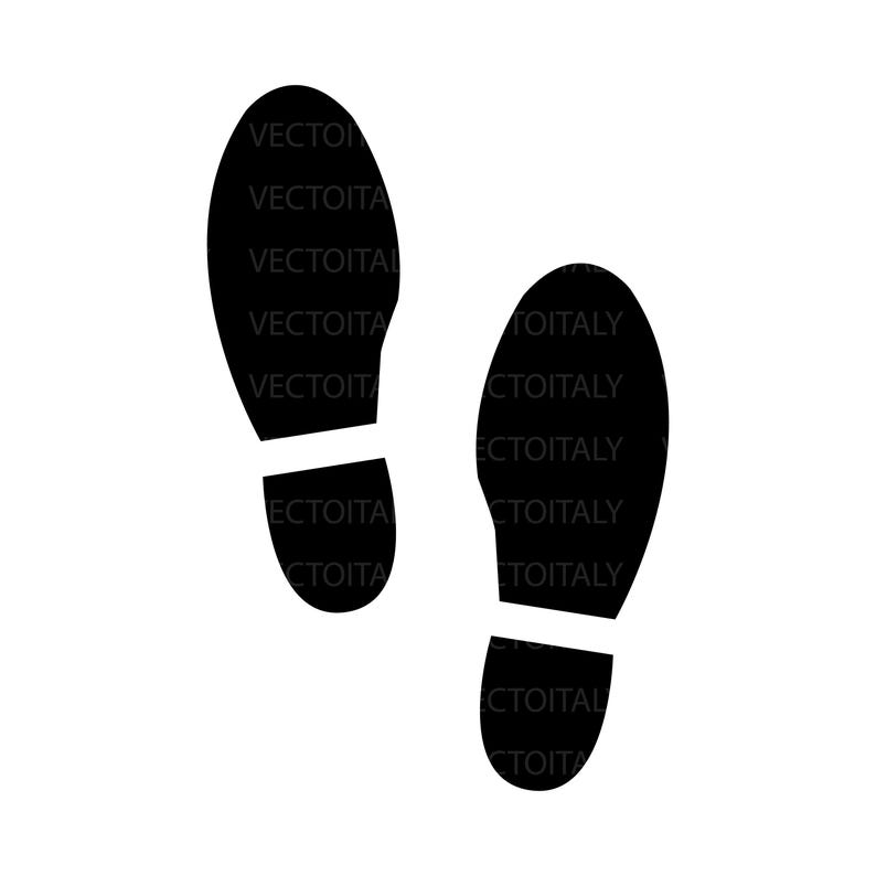 Footsteps Svg, Footprints Svg, Foot Print Svg, Foot Print Clipart, Foot ...