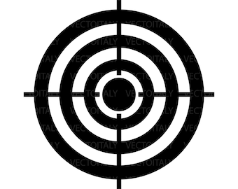 Target JPG, Png & SVG, DXF Cut File, Printable Digital, Dart Shooting ...