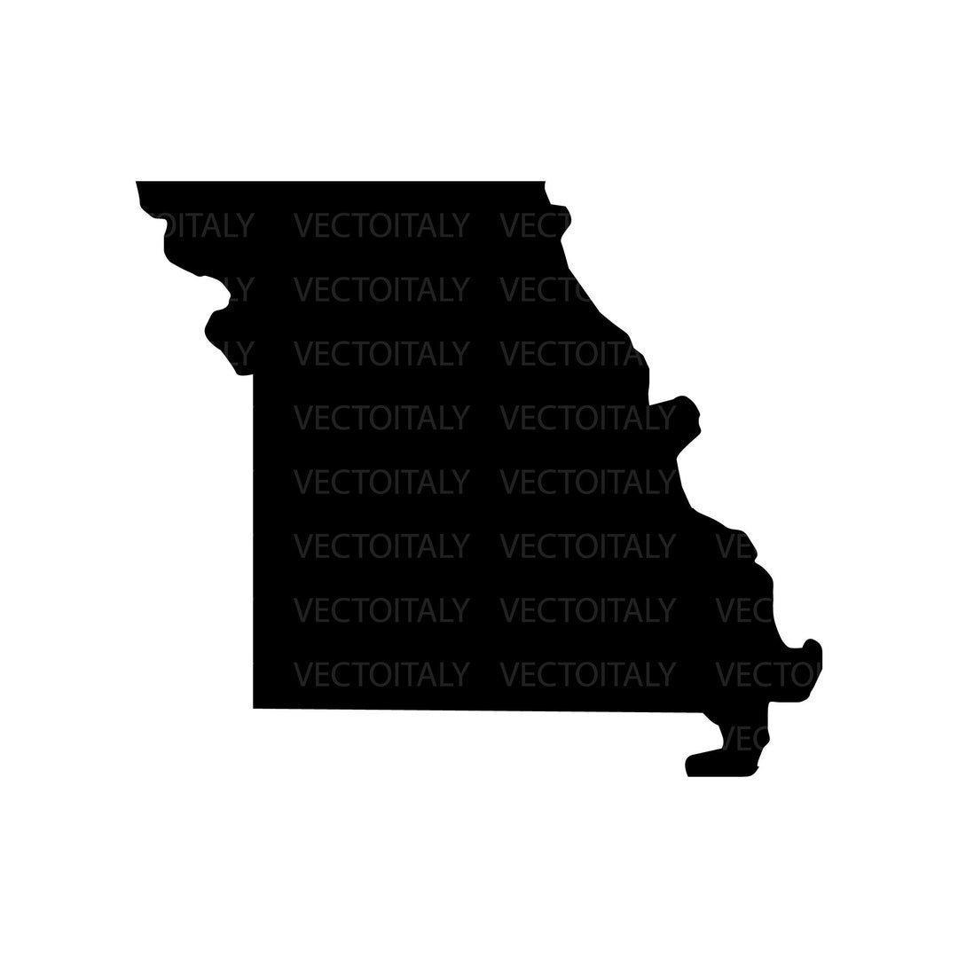 Missouri SVG Files, Missouri Cut Files, United States of America Vector ...