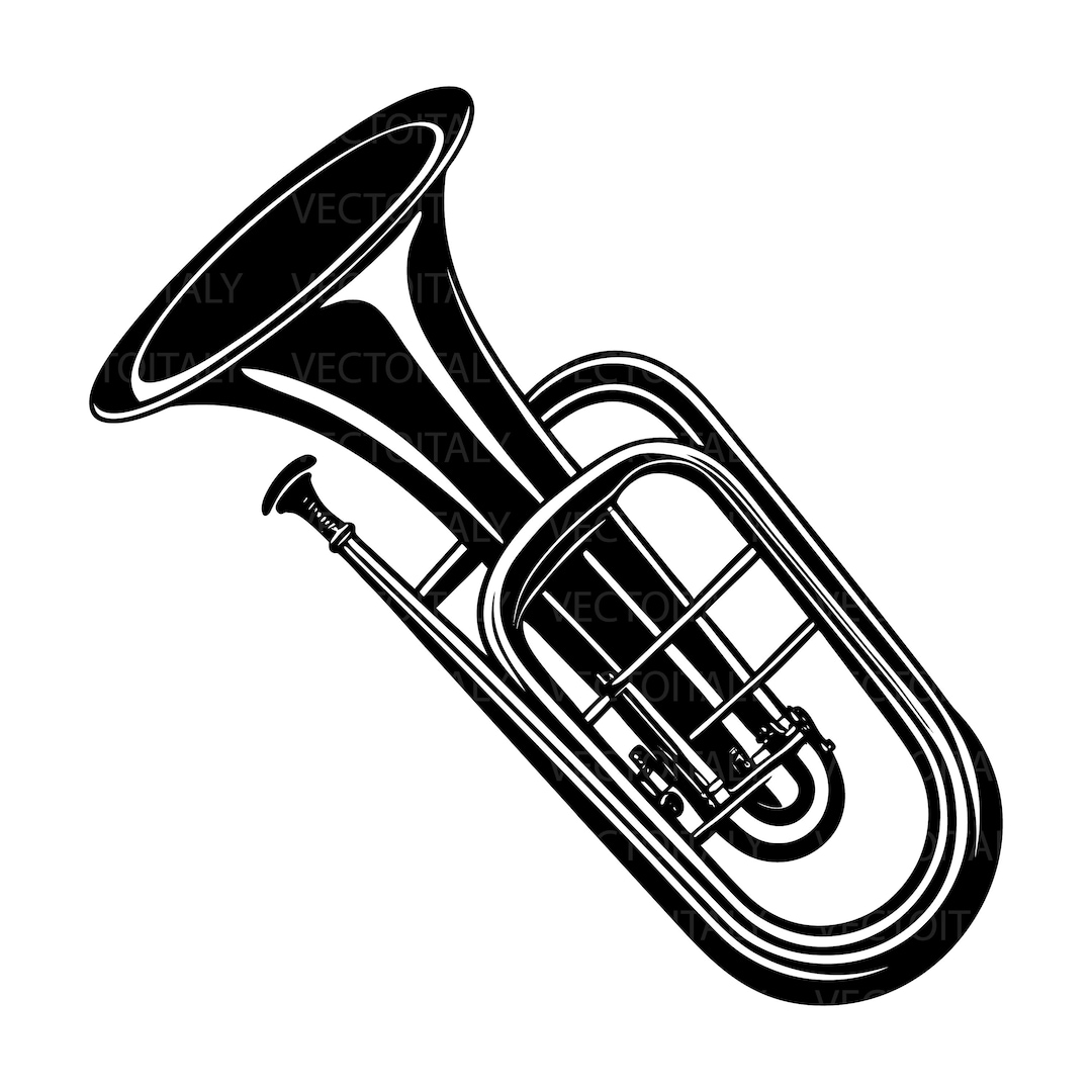 Baritone SVG - Baritone Clipart, Baritone Svg Files for Cricut ...