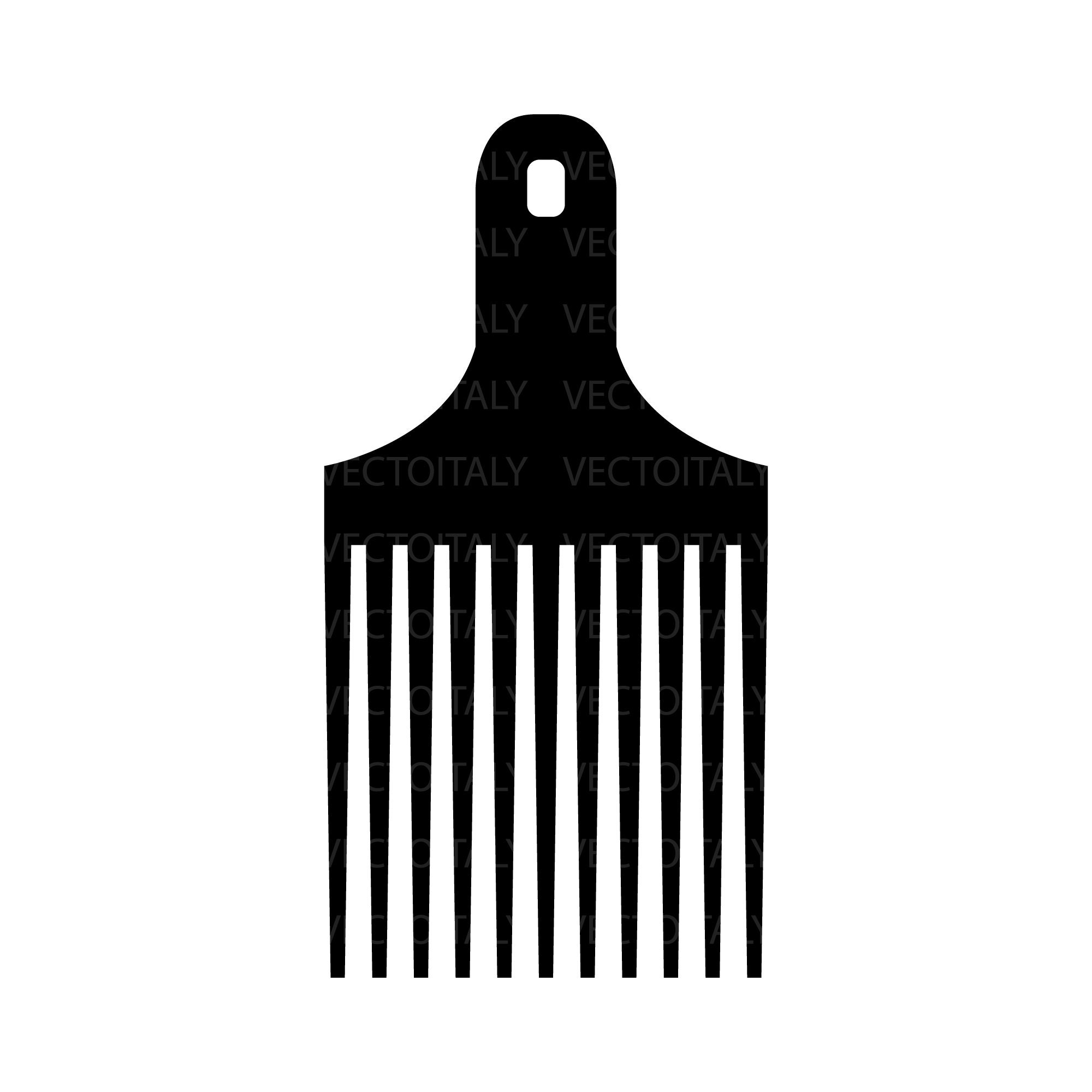 Afro Comb SVG, Afro Pick Svg, Natural Hair Svg, Afro Puff Svg, Afro Svg ...