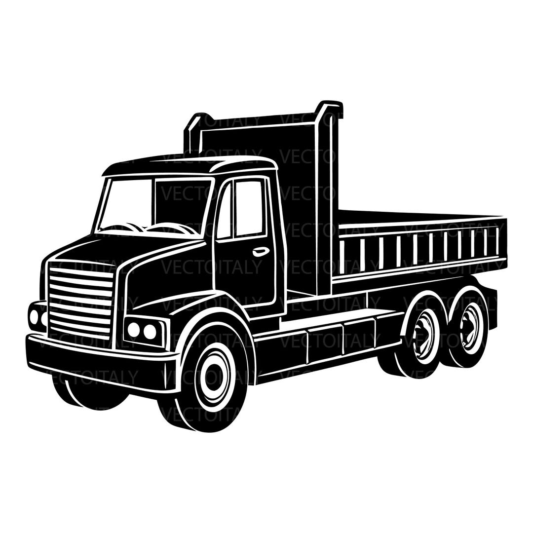 Rollback Truck SVG File,tow Truck SVG File,flatbed Truck SVG ...