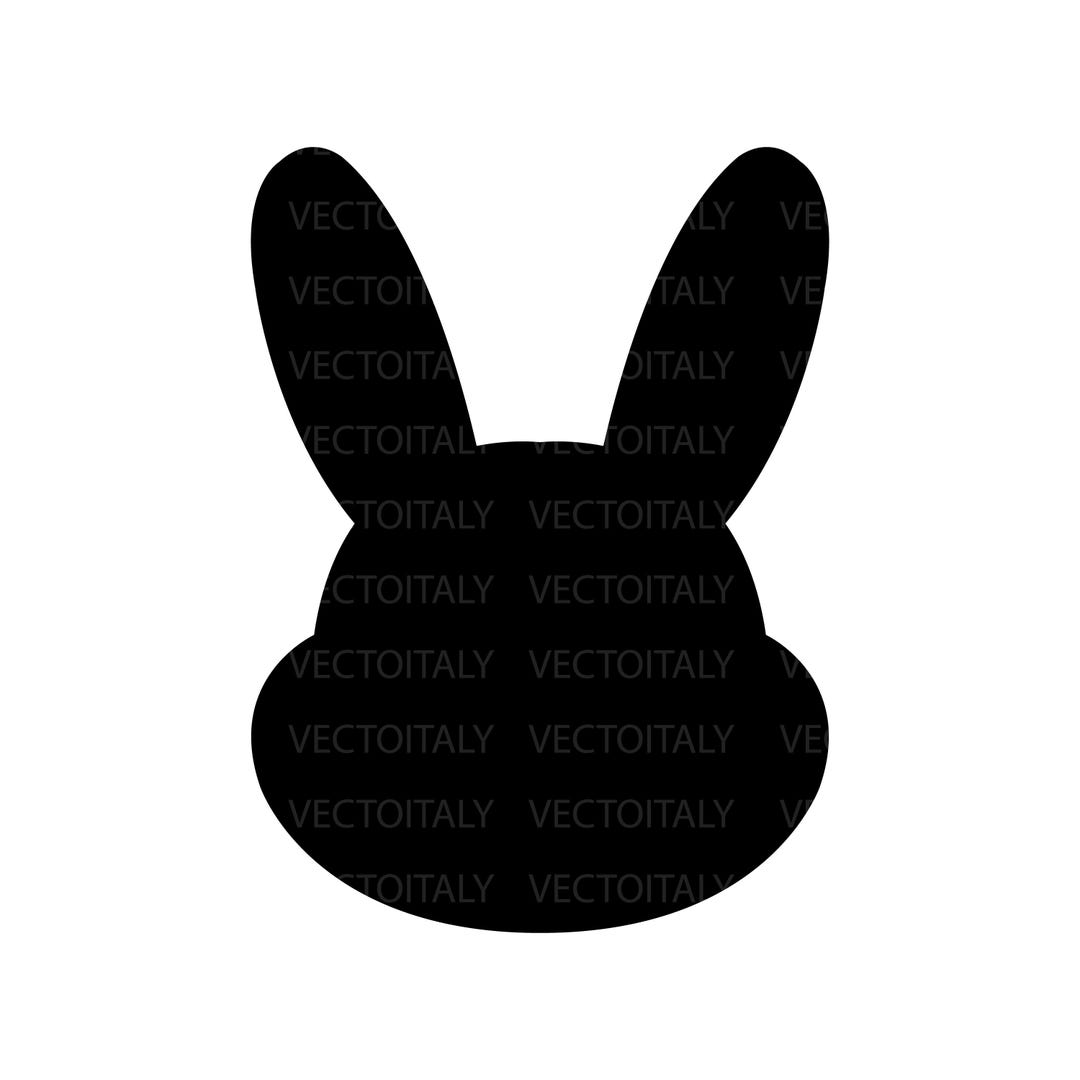 Bunny Head Svg, Easter Bunny Svg, Rabbit Svg, Easter Svg, Rabbit ...