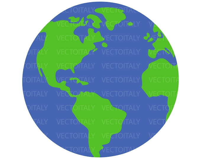 Erde SVG, Layered Earth SVG, Planet SVG, Globe svg, World svg, Cut File ...