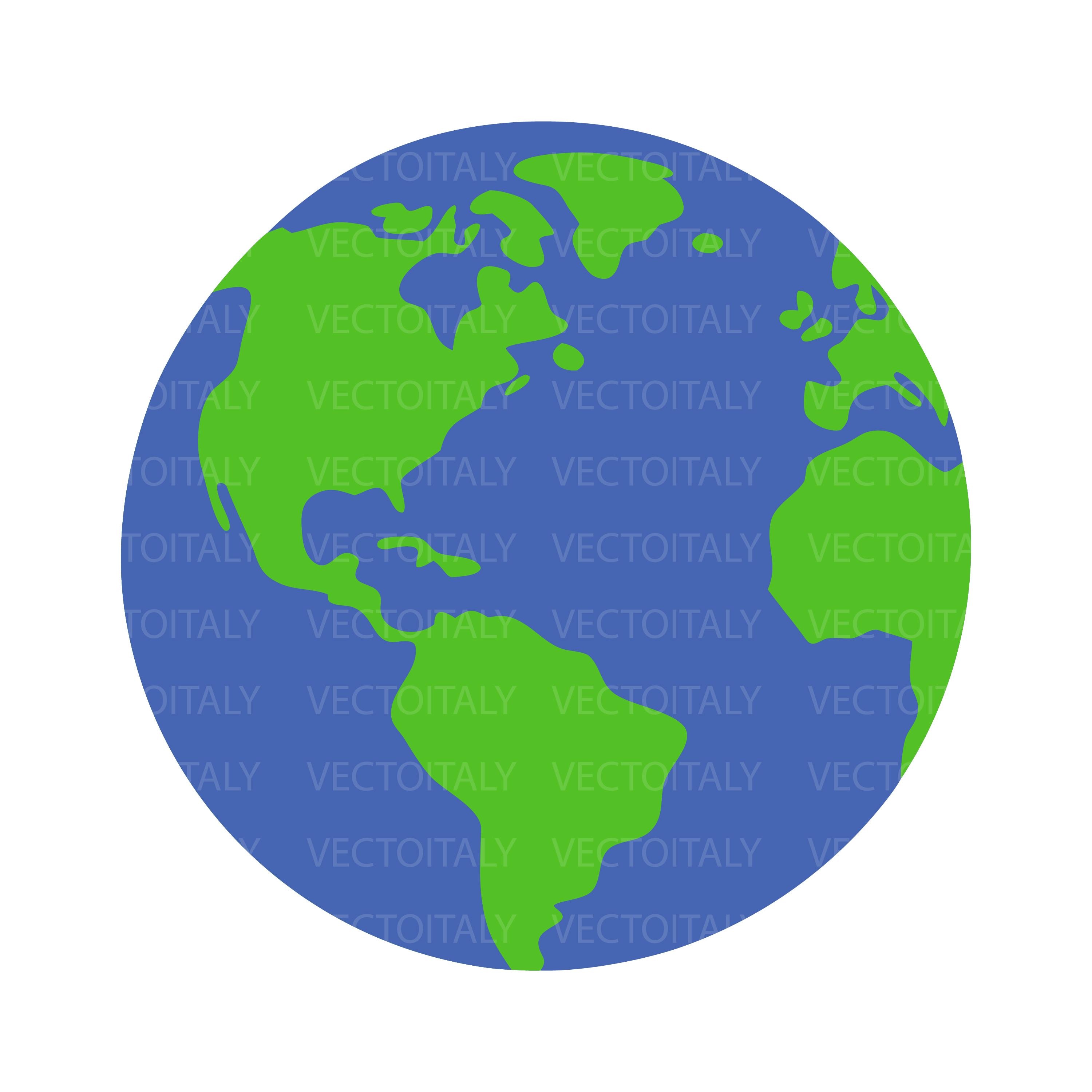 Earth SVG, Layered Earth SVG, Planet SVG, Globe Svg, World Svg, Cut ...