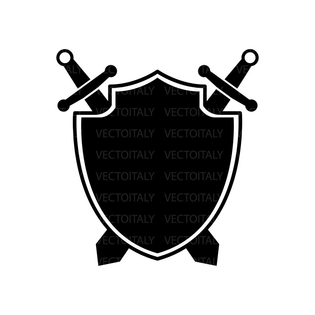 Medieval Shield With Sword, Armor of God Cut File, Shield of Faith SVG ...