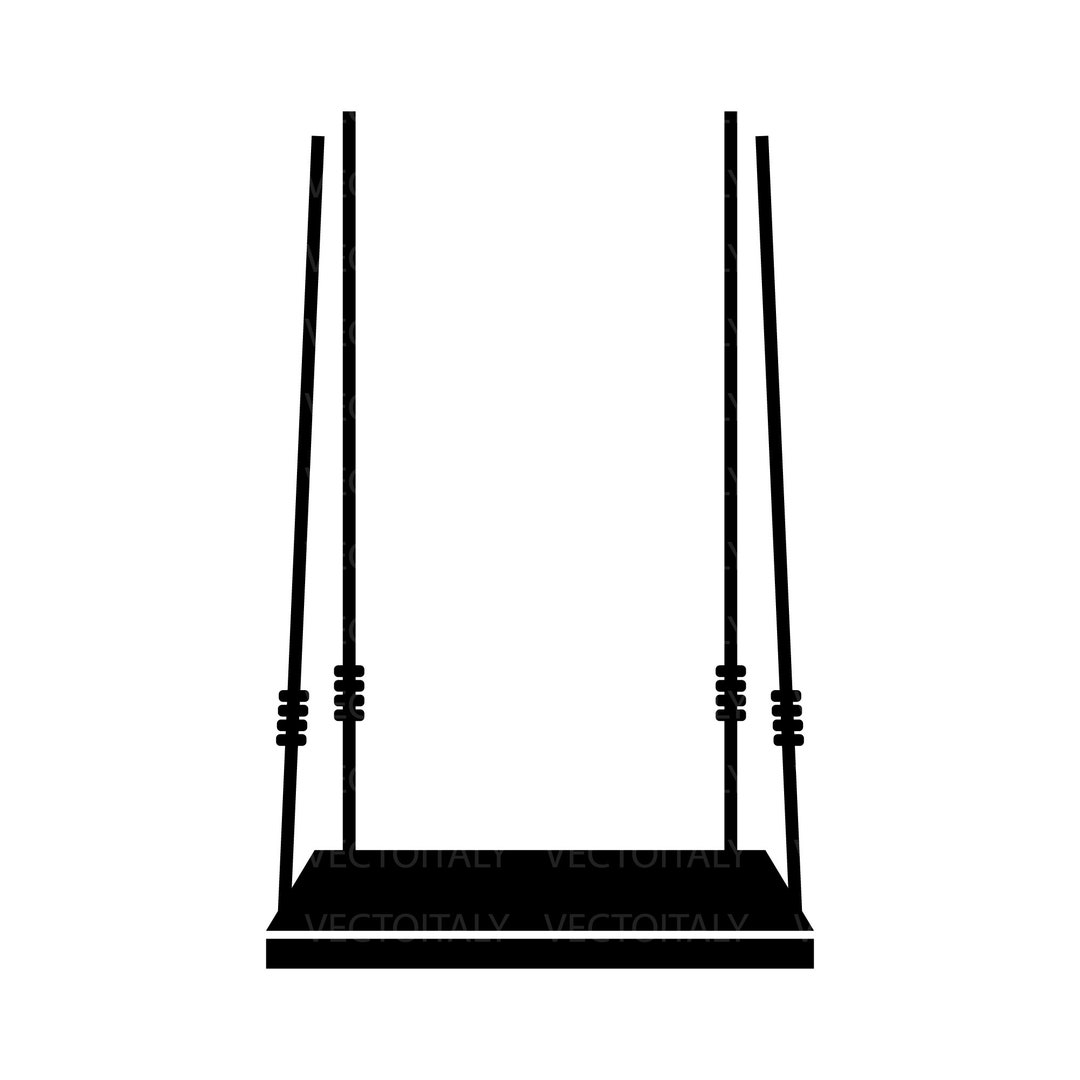 Rope Swing SVG, Svg Files for Cricut, Swing SVG Cut File, Playground ...