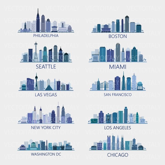 American City Skyline