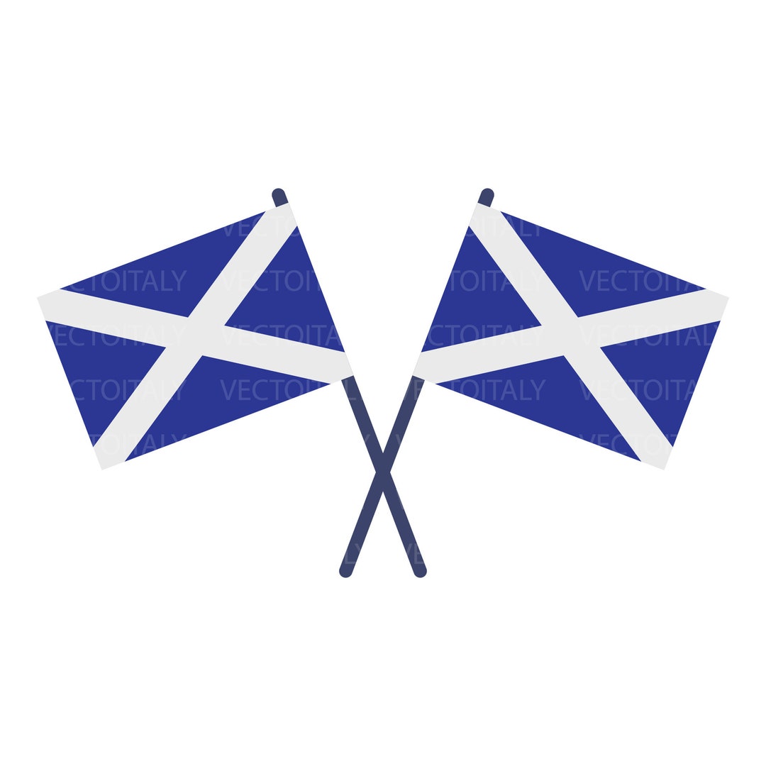 Scotland Flag Shapes SVG Graphic, Digital Download, Scotland Flag PNG ...