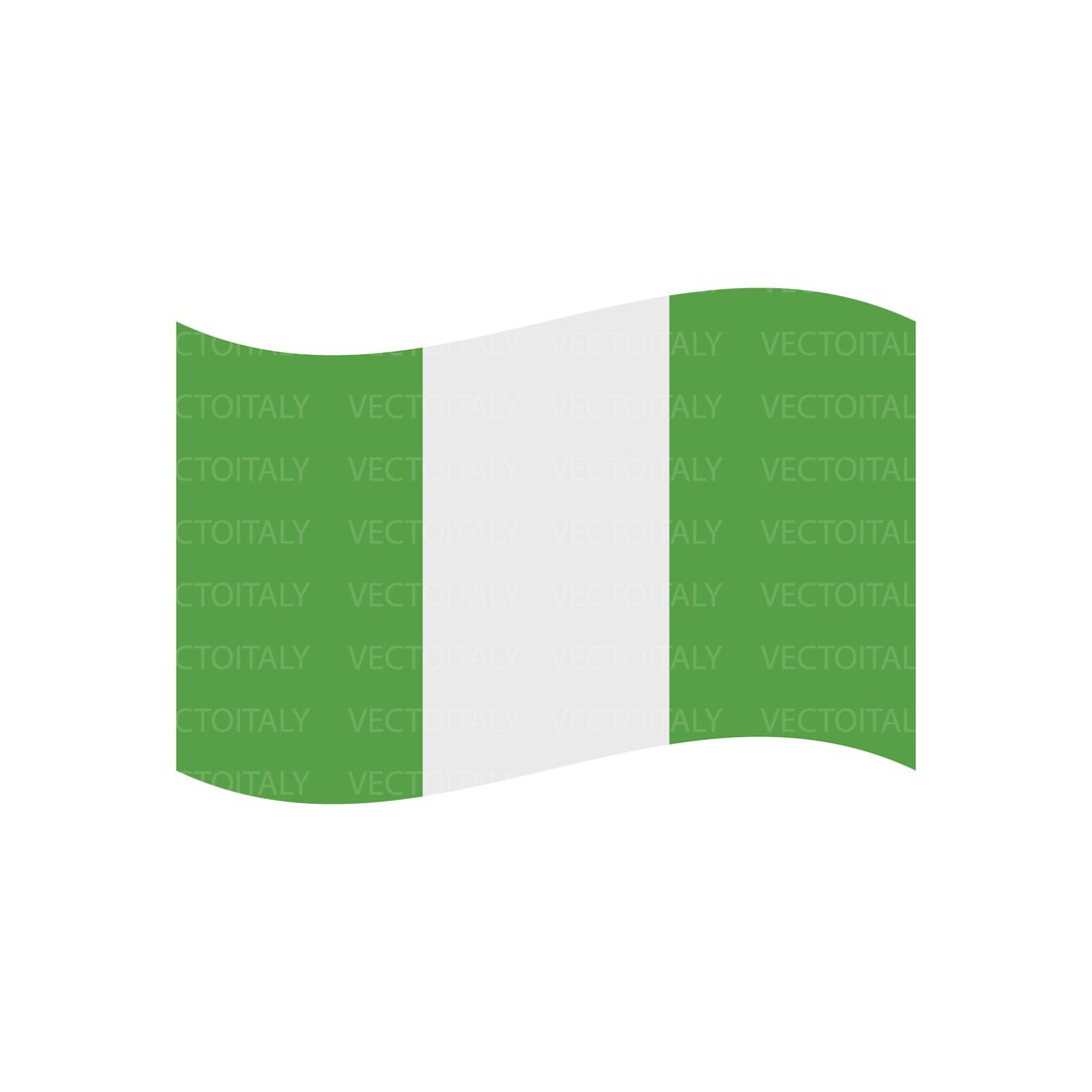 Nigeria Flag SVG, Nigerian National, Nation Country Banner, Cricut Cut ...