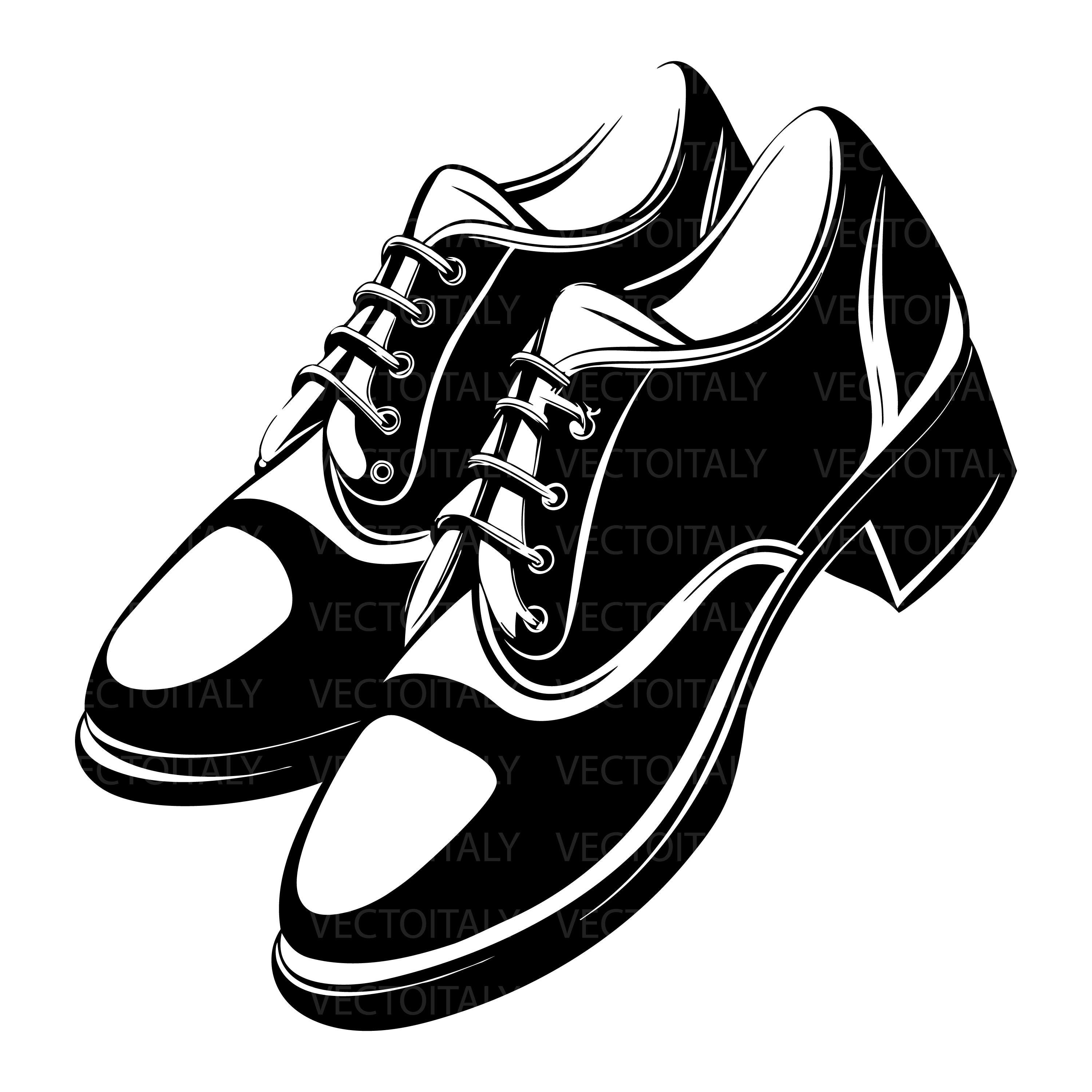 Tap Dance Shoes SVG, Cricut Silhouette Cut File (digital Download) - Etsy