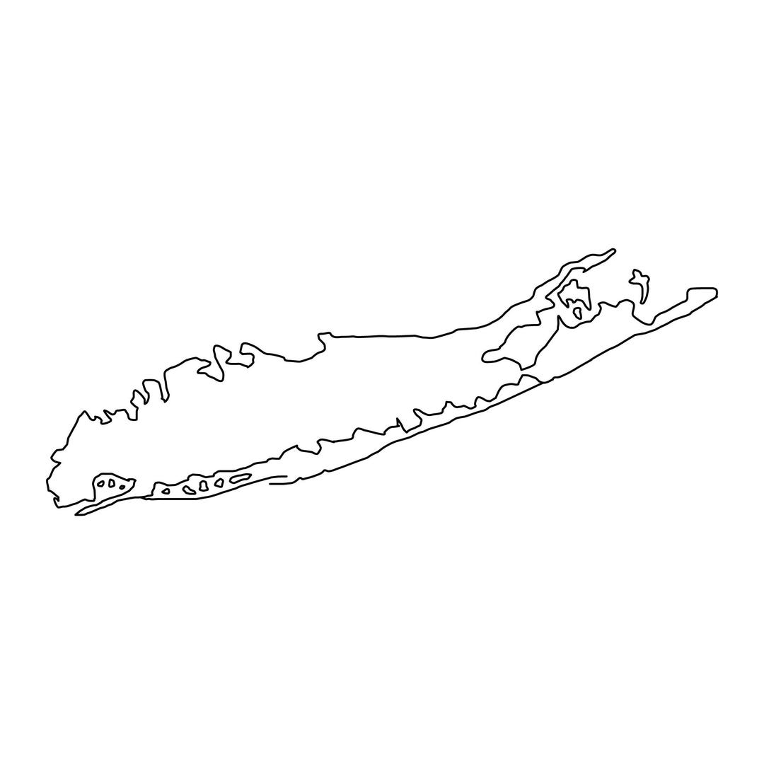 LONG ISLAND Svg, State Svg File, Long Island Vector, United States Svg ...