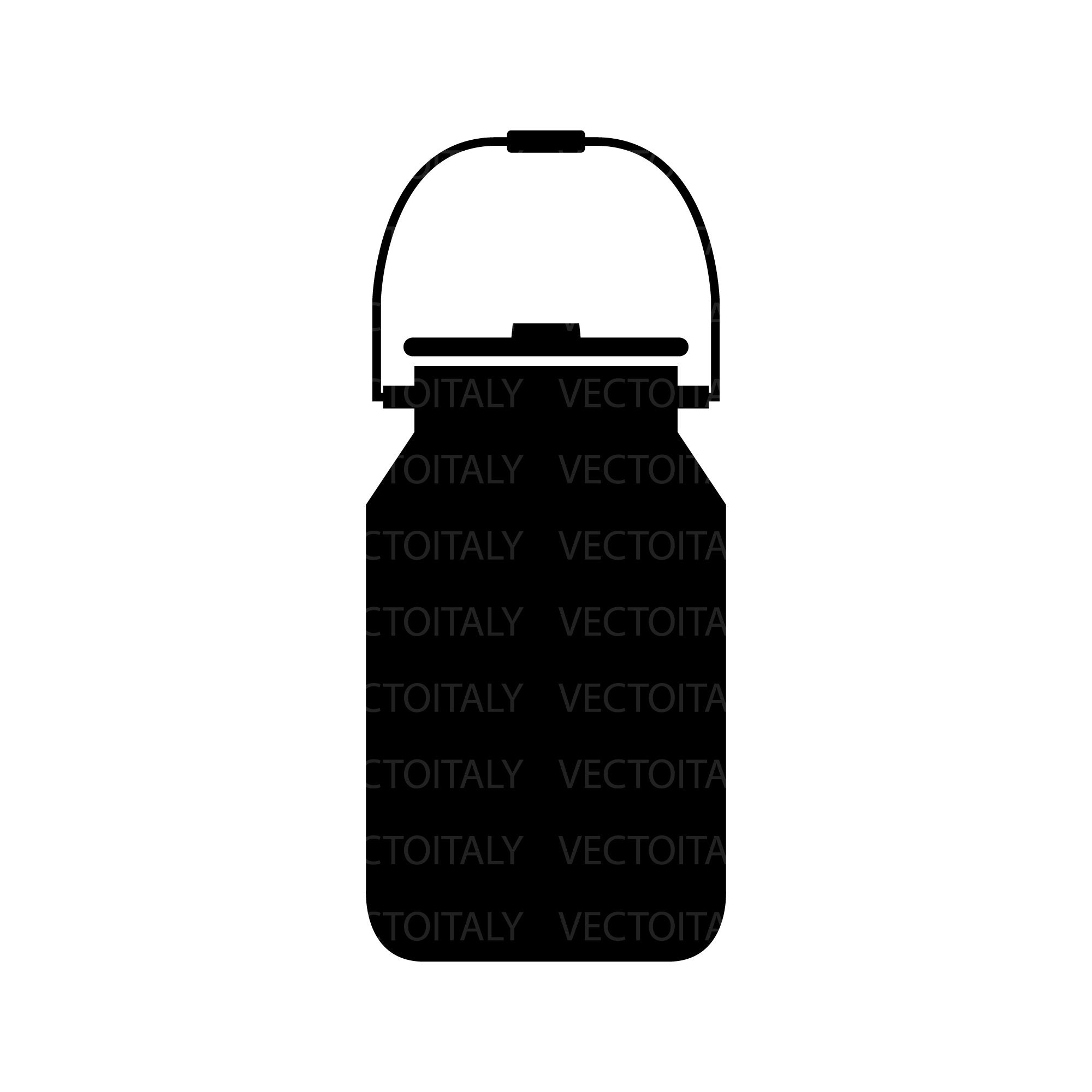 Milk Can SVG, Milk Container PNG, Farm Milk Can Clipart, Dairy Milk Can ...