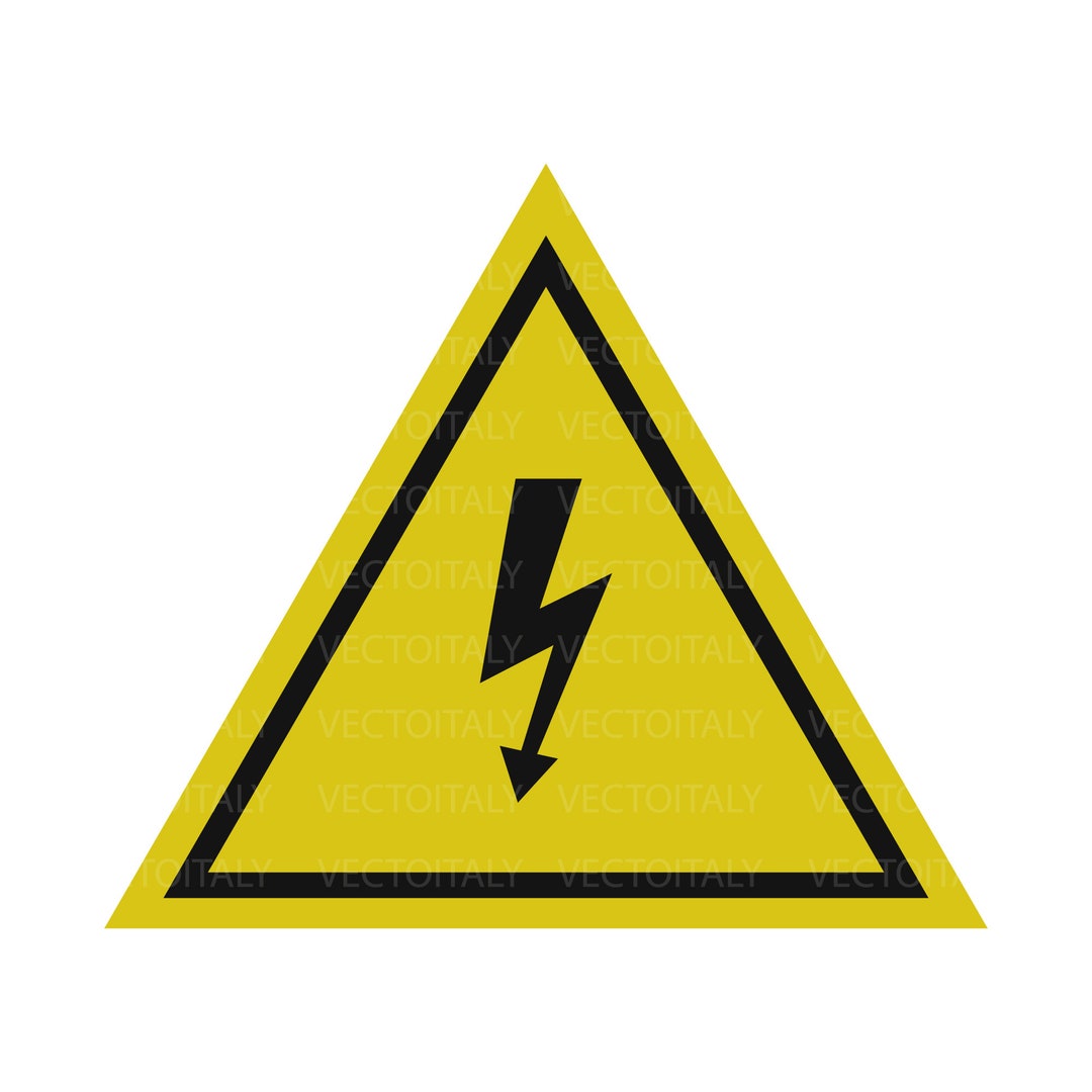 Sign High Voltage Svg, High Voltage Svg, Lightning Svg, Danger Svg ...
