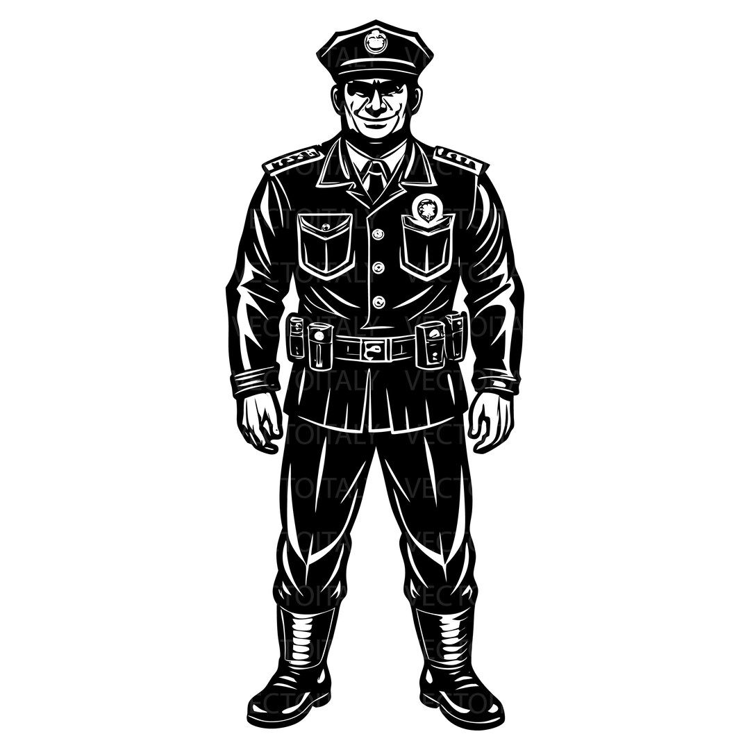 Police Officer Svg ,police Svg , Police Man Svg, Police Clipart ,police ...