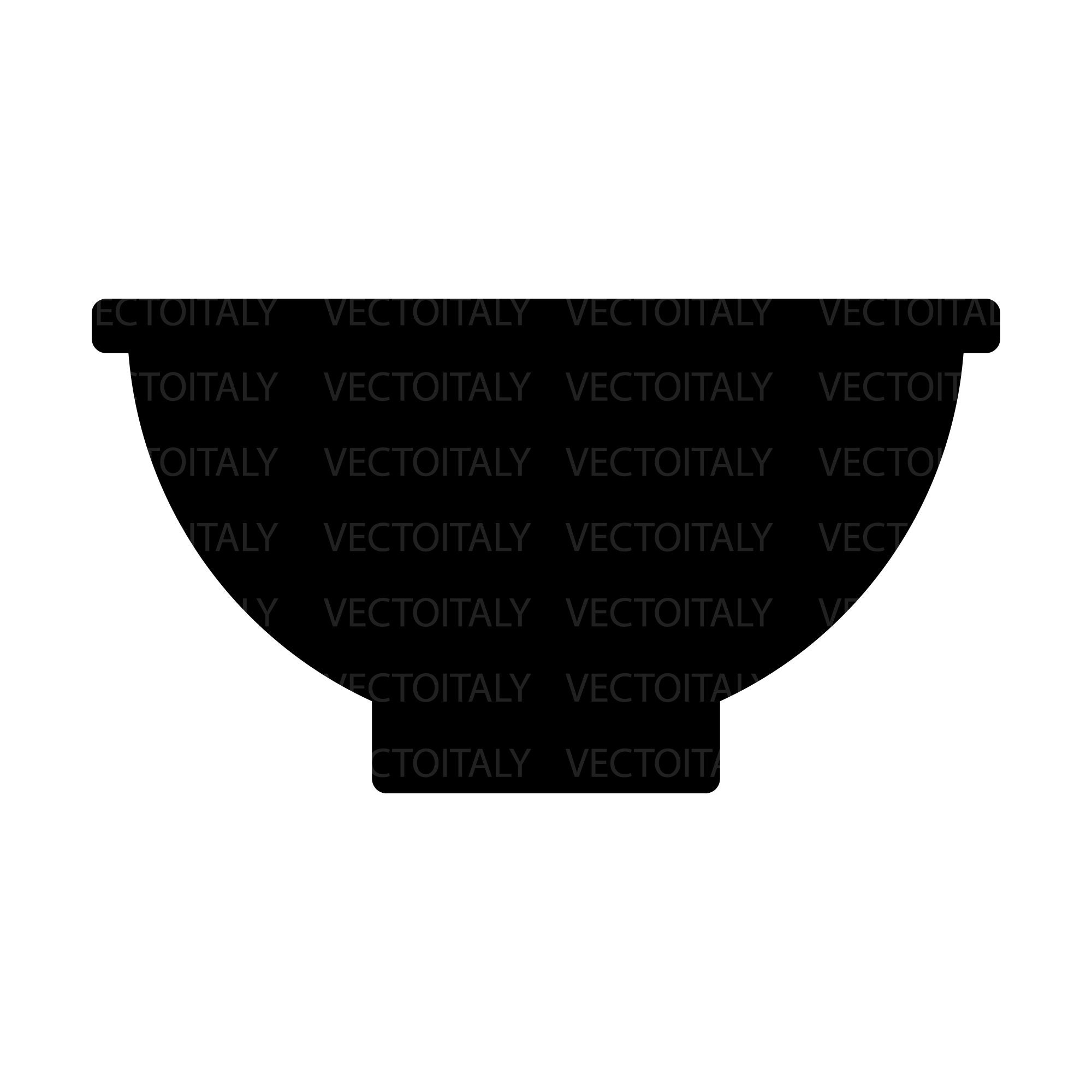 Bowl SVG File, Bowl PDF, Bowl Png, Bowl Svg, Noodle Bowl Svg, Noodle ...