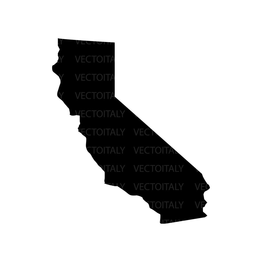 California State SVG Files | California Silhouette Cut Files | United ...