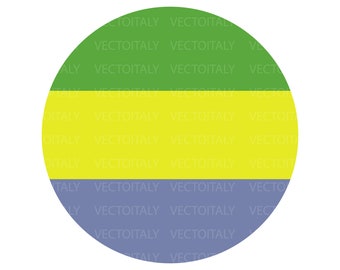 Japan Round Flag SVG, Japanese Circular Banner, National Circle Button ...