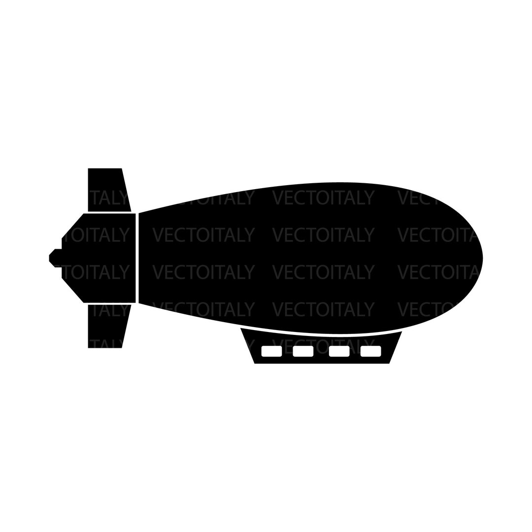Airship SVG,PNG Digital Download Airship File for Printable Art ...