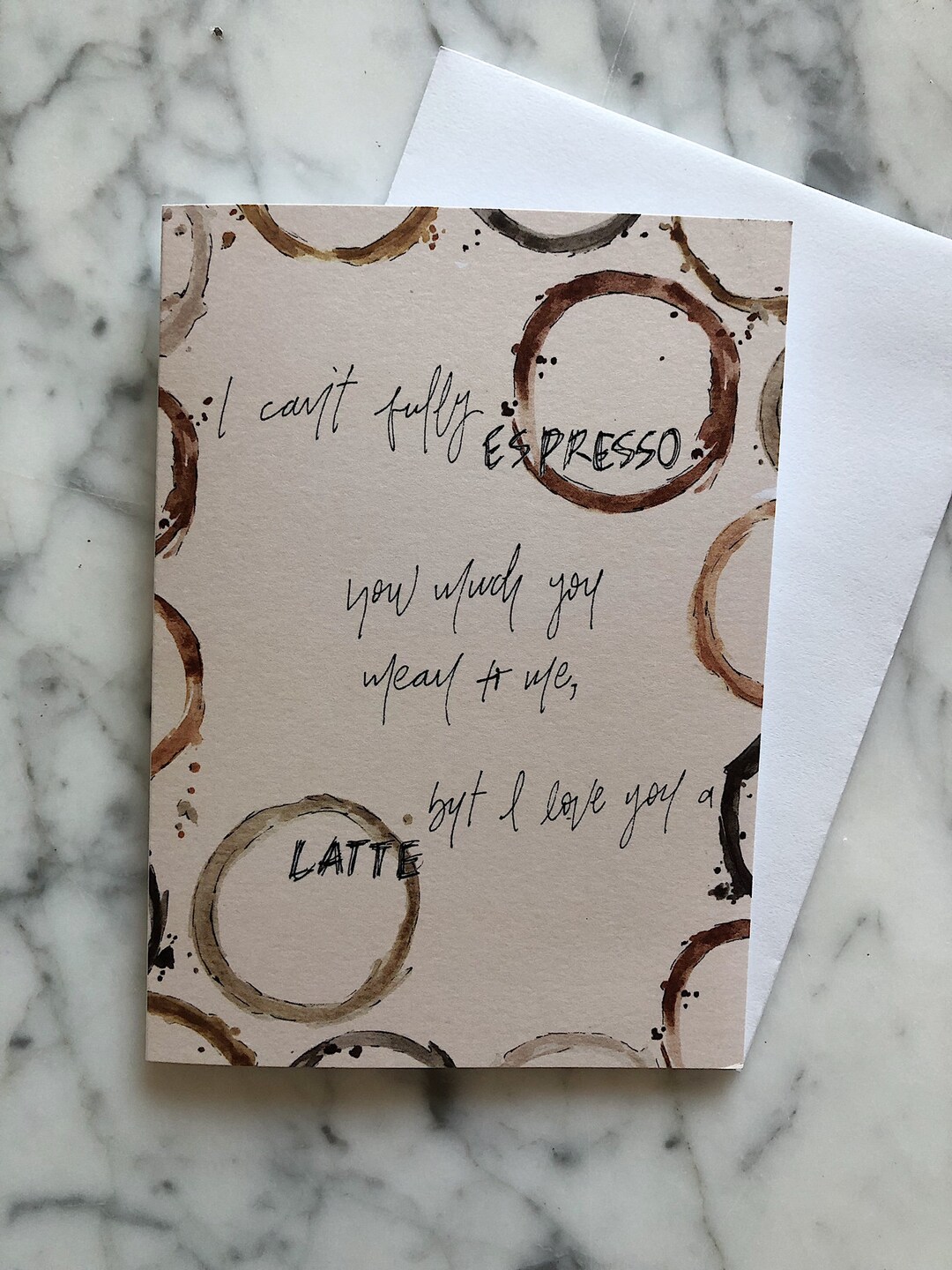 Coffee Mother's Day Card | Coffee Greeting Cards | Espresso Coffee ...