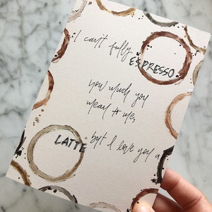Coffee Mother's Day Card | Coffee Greeting Cards | Espresso Coffee ...