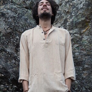 Oak Wood Necklace, Tree of Life Necklace, Beads Necklace, Hippie ...