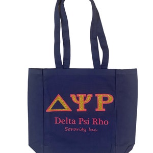 Delta Psi Rho Bags - Etsy