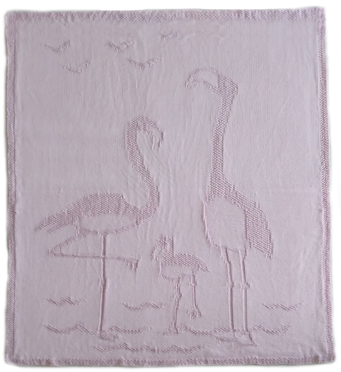 Flamingo Afghan Knitting Pattern - Etsy