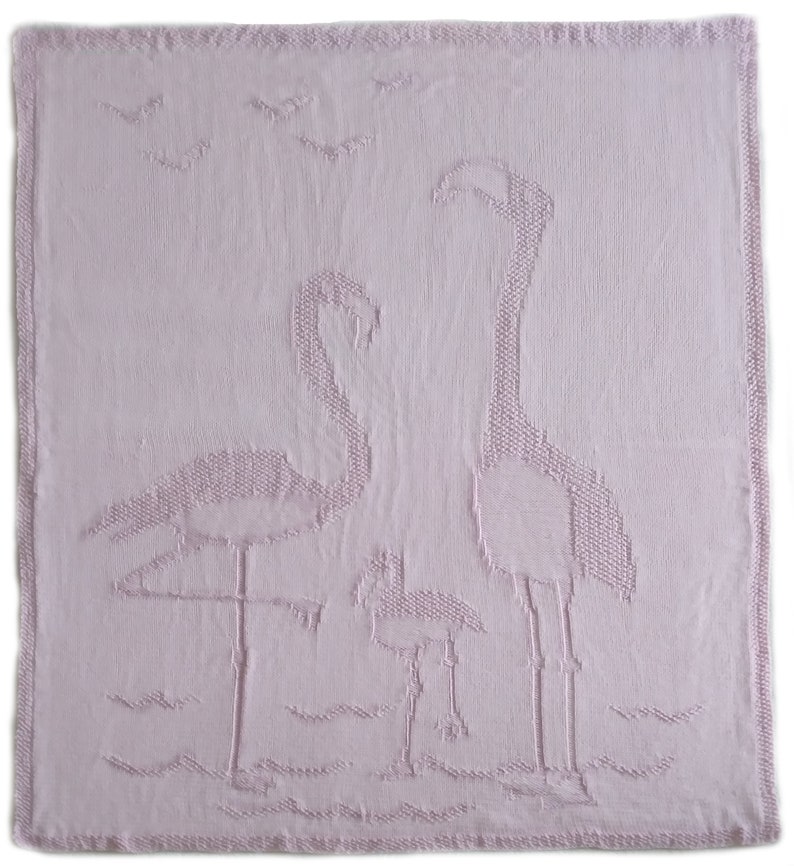 Flamingo Afghan Knitting Pattern - Etsy