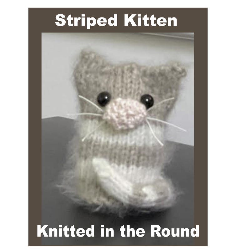 Knitting Kitten - Etsy