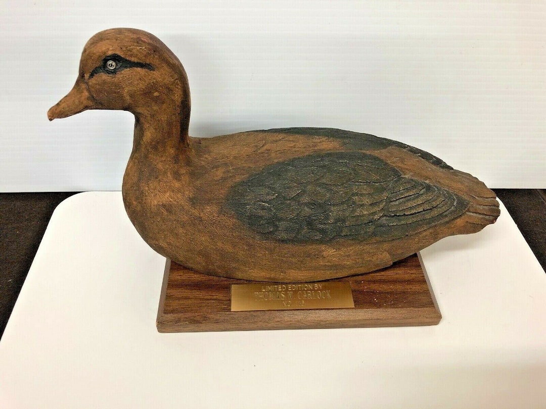 Limited Edition by Thomas W. Carlock No. 16 Hand Carved Resin - Etsy