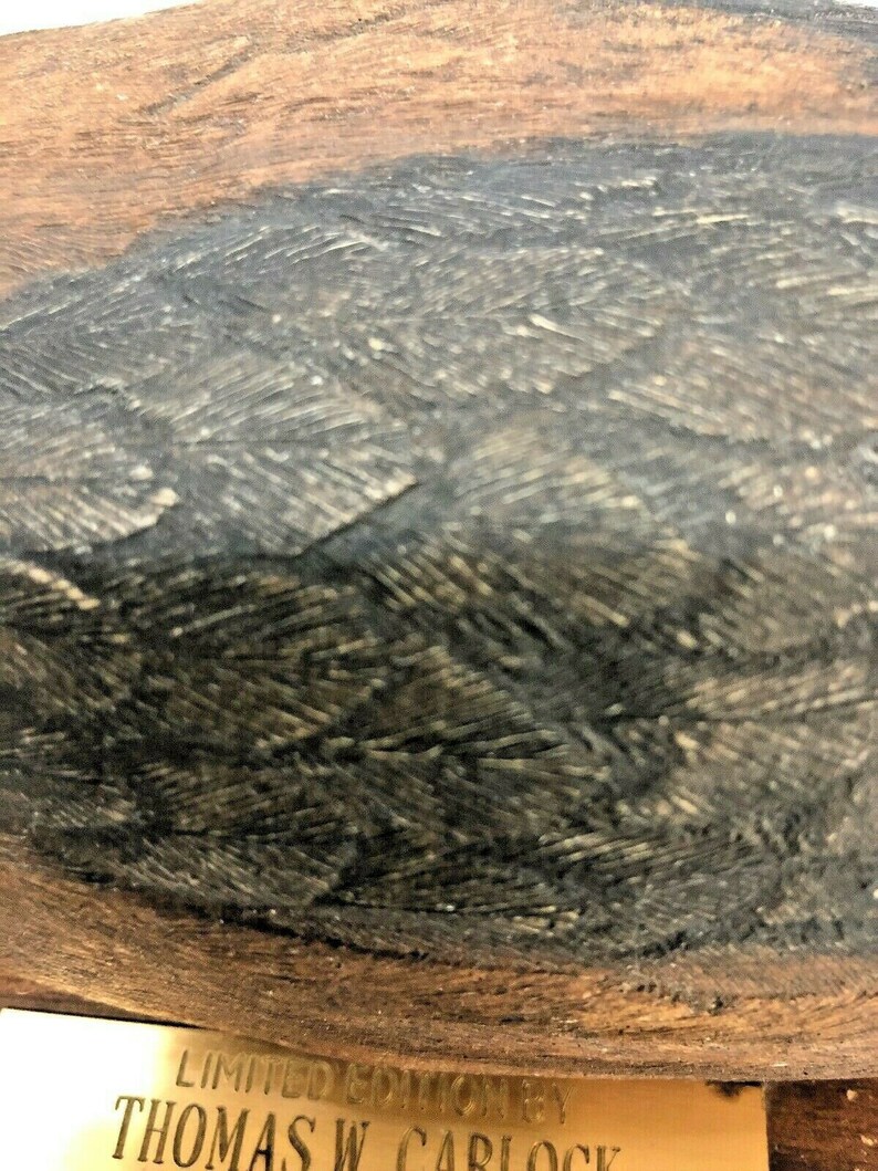 Limited Edition by Thomas W. Carlock No. 16 Hand Carved Resin - Etsy