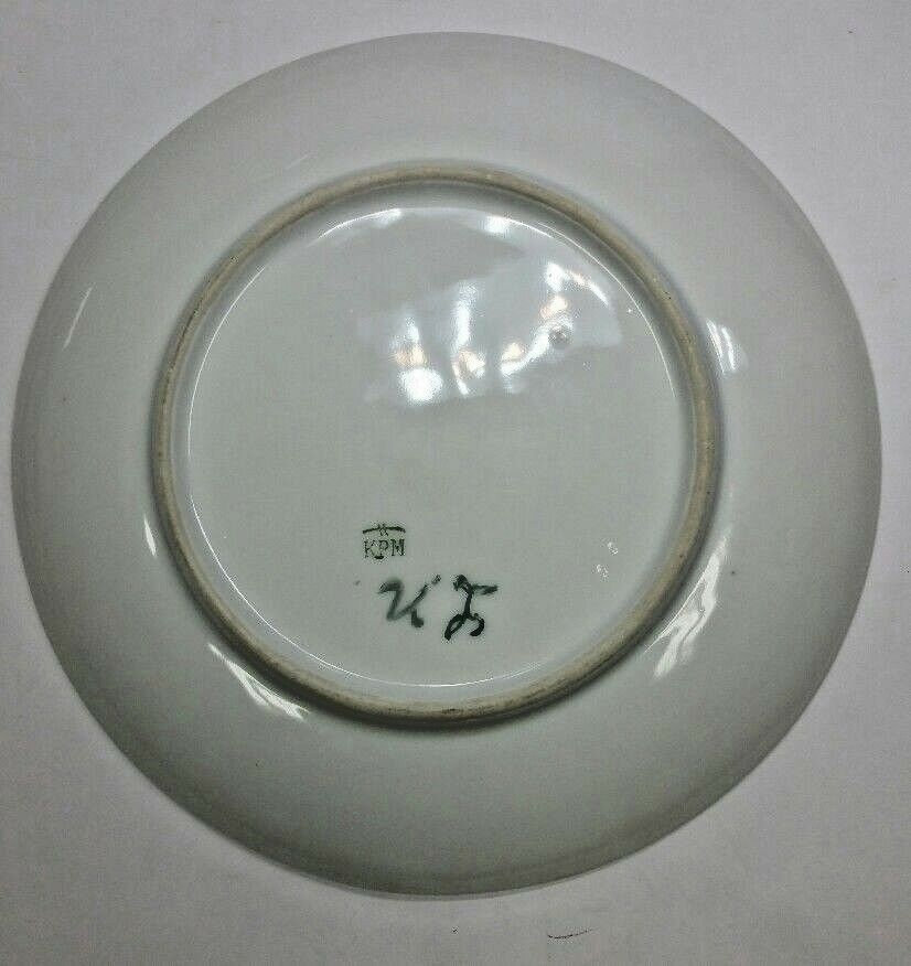 KPM Porcelain Plate Hand Painted - Etsy Hong Kong