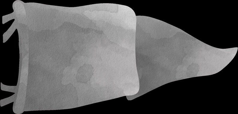 Watercolor Pennant PNG Digital File | High School Mascot | Pennant ...