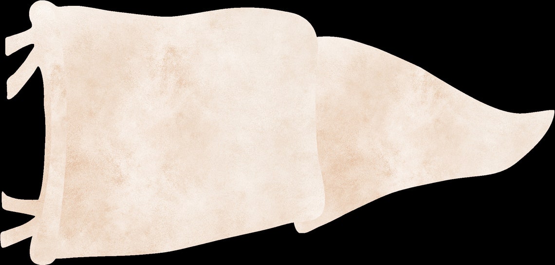 Watercolor Pennant PNG Digital File | High School Mascot | Pennant ...